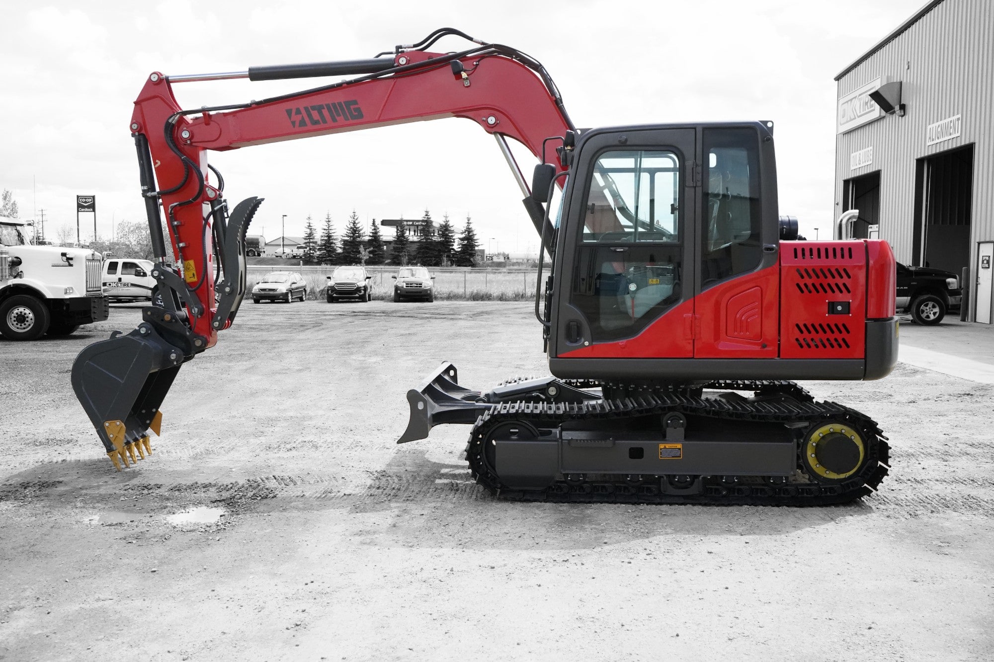 LTE75 Small Excavator – NexGen Machinery Ltd.